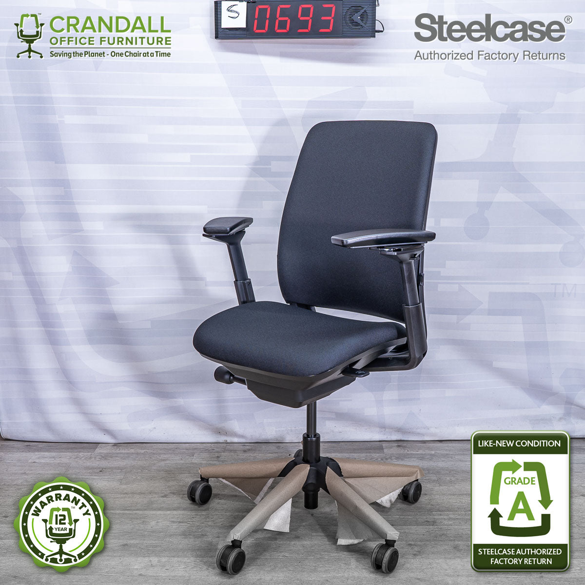 S-0693 - Steelcase Amia - Grade A – Crandall Office Furniture