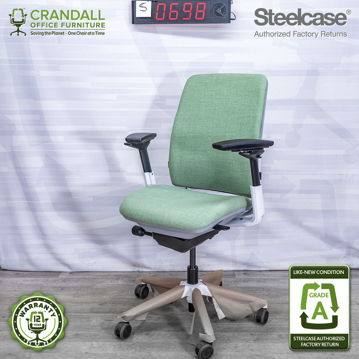 S-0698 - Steelcase Amia - Grade A – Crandall Office Furniture