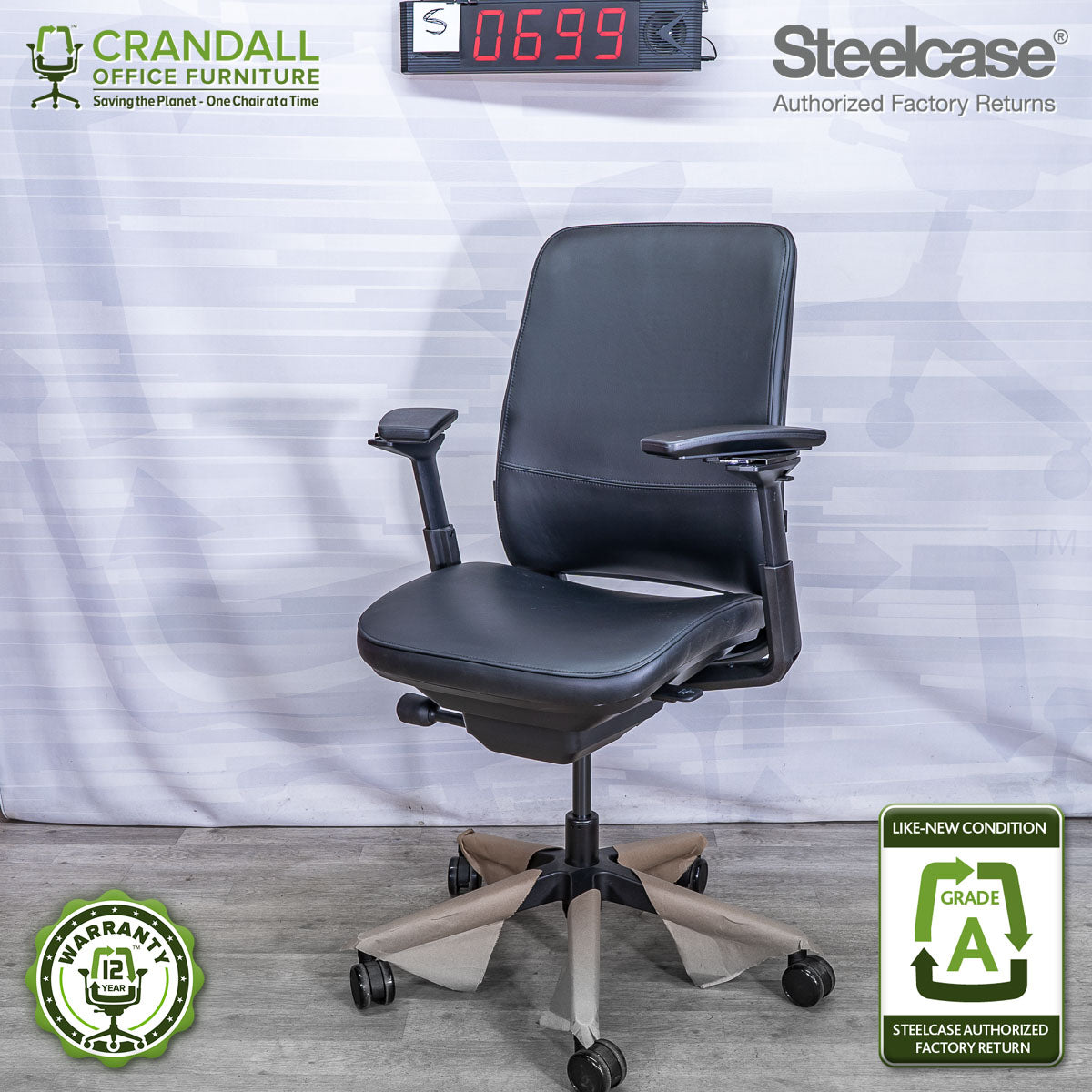 S-0699 - Steelcase Amia - Grade A – Crandall Office Furniture