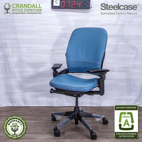Steelcase Authorized Factory Return Leap Chairs – Crandall Office Furniture