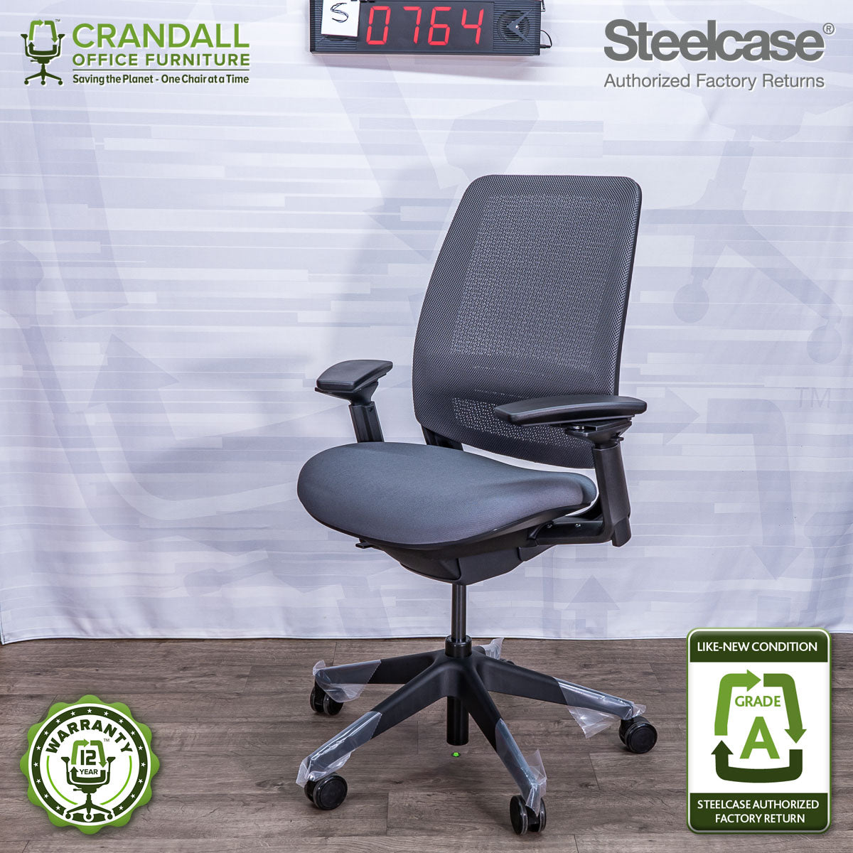 S-0764 - Steelcase Series 2 - Grade A – Crandall Office Furniture