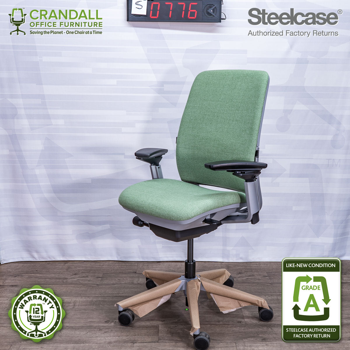 S-0776 - Steelcase Amia - Grade A – Crandall Office Furniture