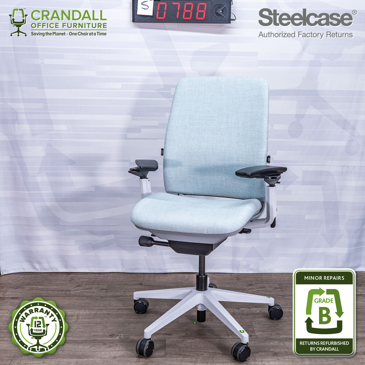 S-0788 - Steelcase Amia - Grade B – Crandall Office Furniture