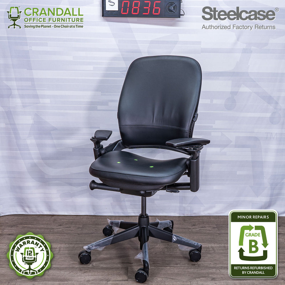 Steelcase Authorized Factory Return Leap Chairs – Crandall Office Furniture