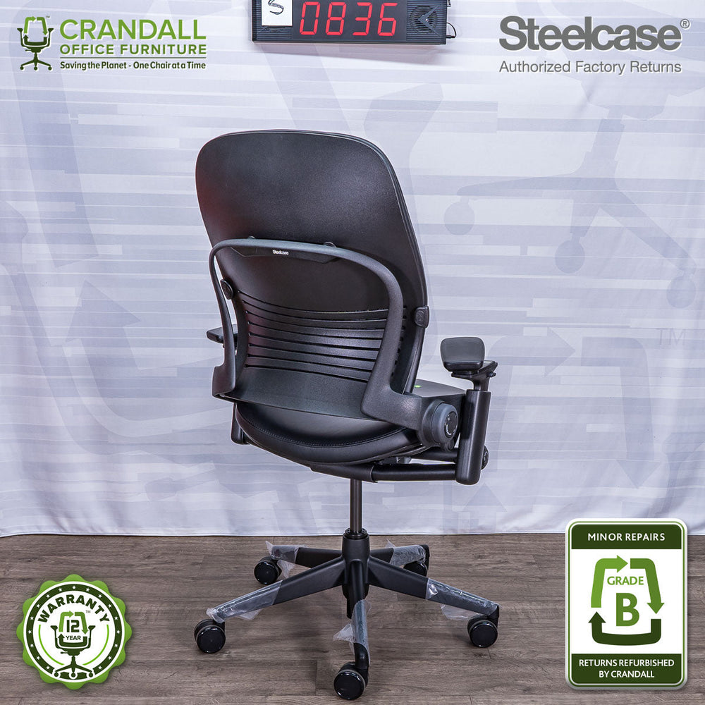 Steelcase Authorized Factory Return Leap Chairs – Crandall Office Furniture