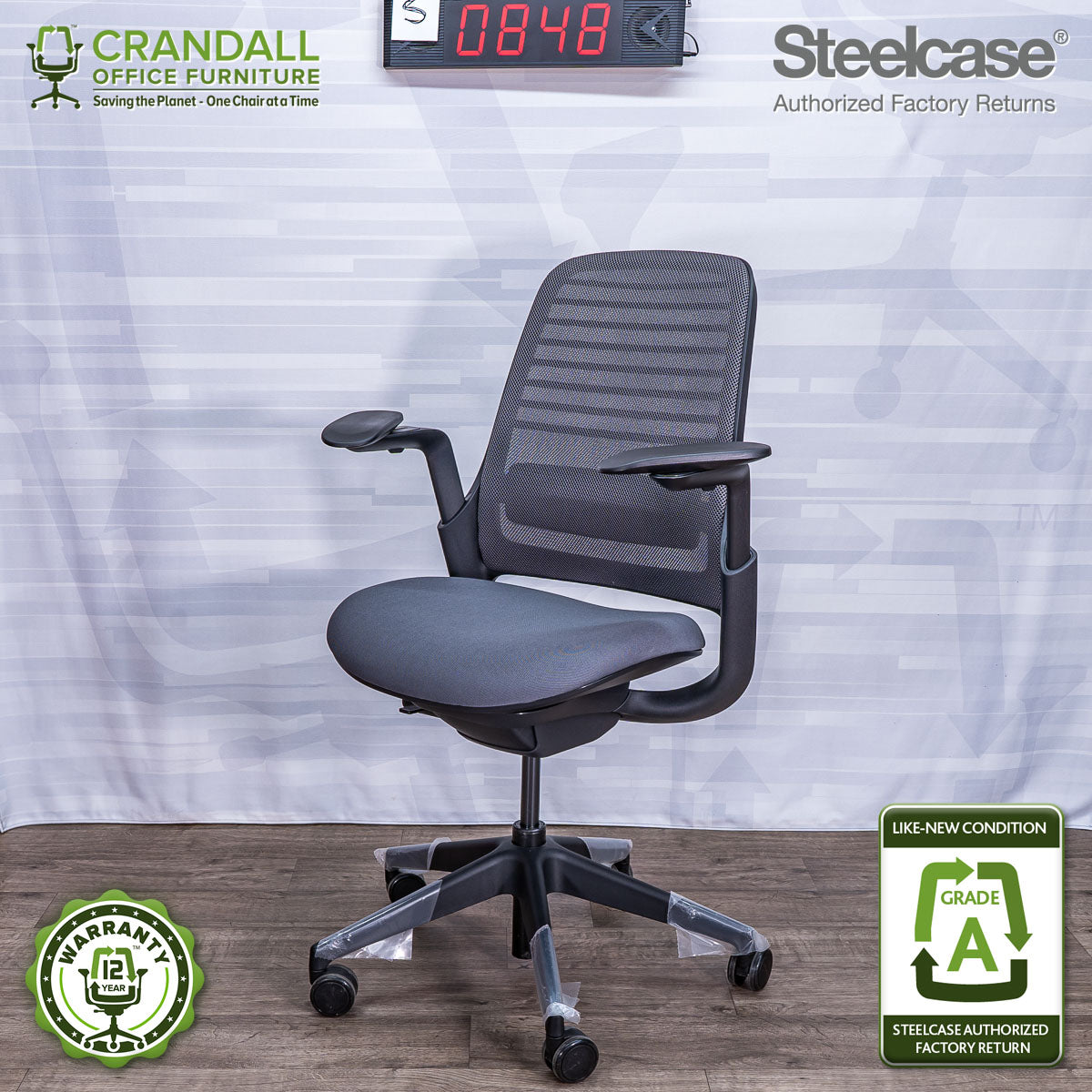 S-0848 - Steelcase Series 1 - Grade A – Crandall Office Furniture