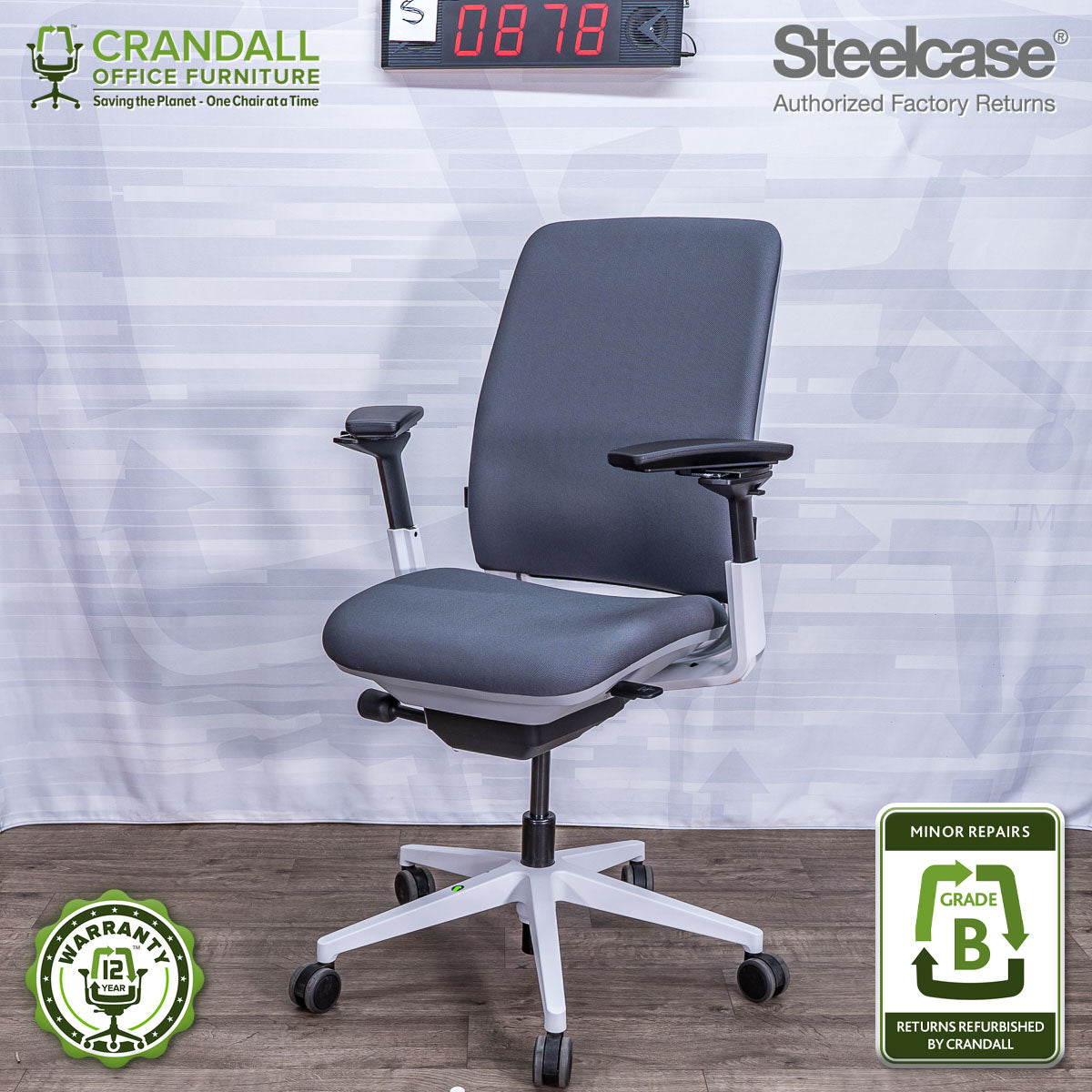 S-0878 - Steelcase Amia - Grade B – Crandall Office Furniture
