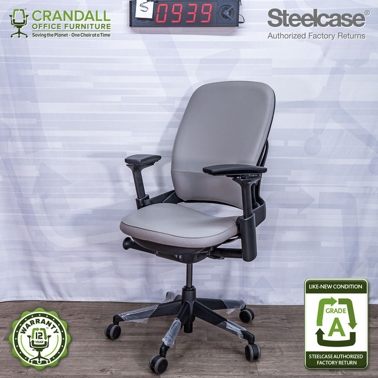 Steelcase Authorized Factory Return Leap Chairs – Crandall Office Furniture