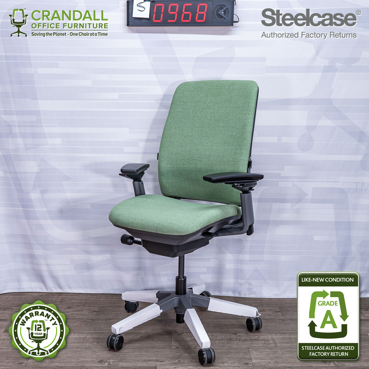 S-0968 - Steelcase Amia - Grade A – Crandall Office Furniture