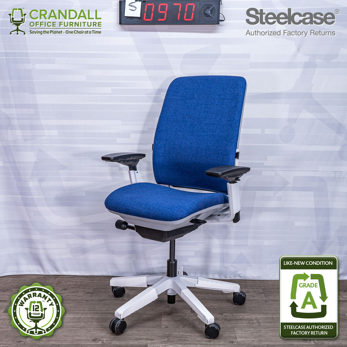 S-0970 - Steelcase Amia - Grade A – Crandall Office Furniture