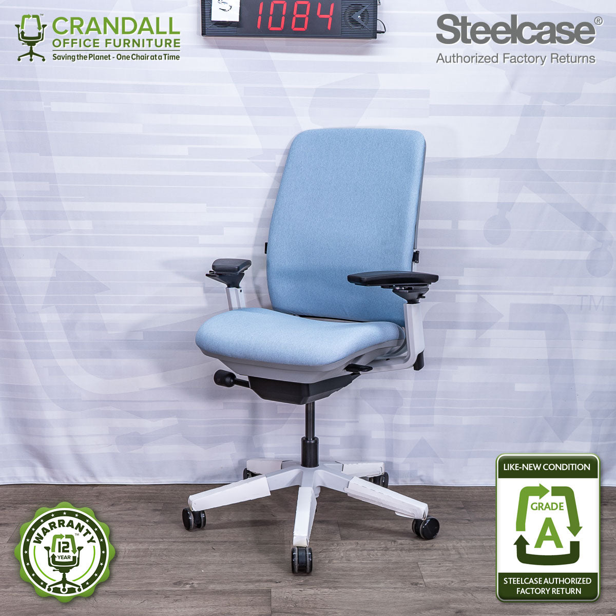 S-1084 - Steelcase Amia - Grade A – Crandall Office Furniture