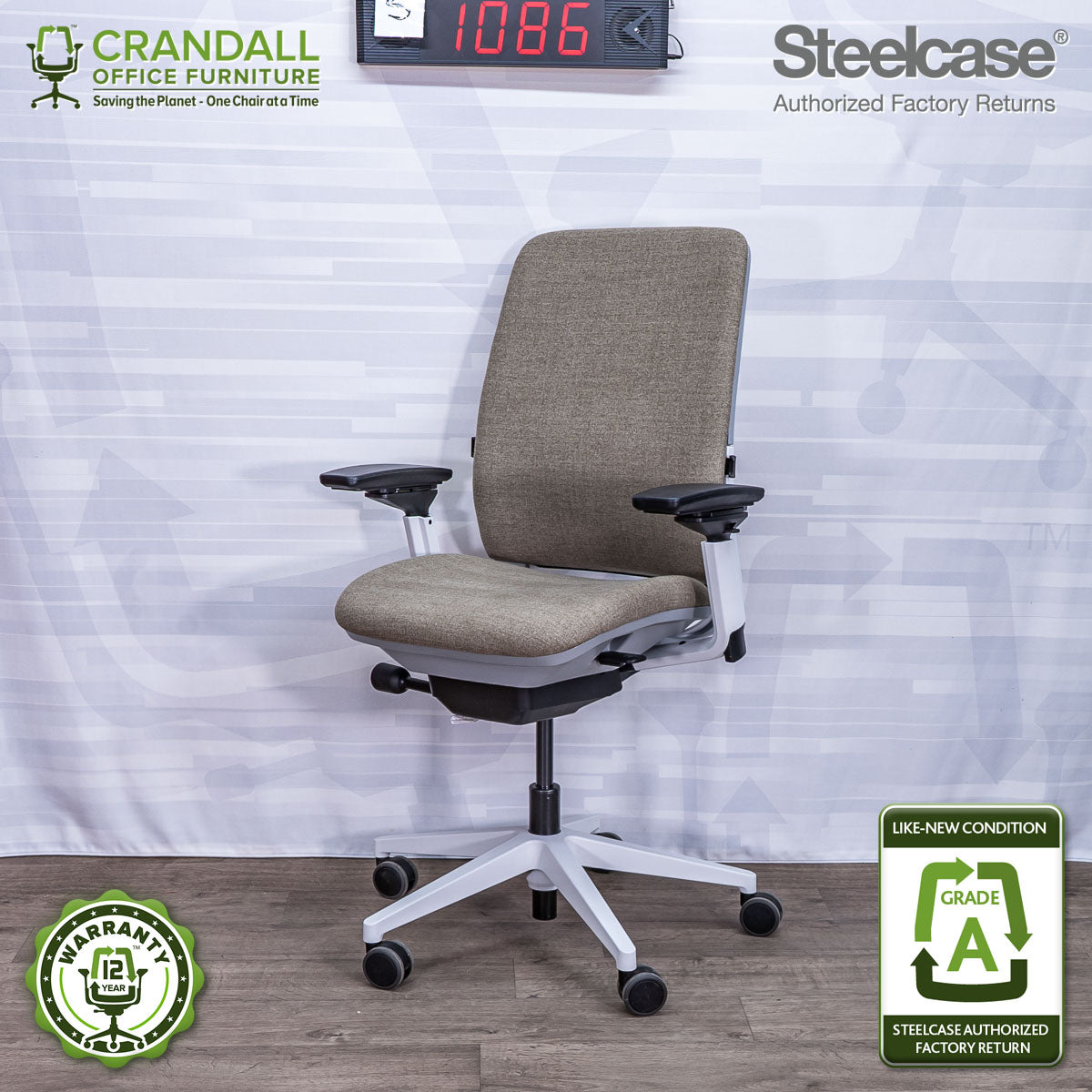 S-1086 - Steelcase Amia - Grade A – Crandall Office Furniture