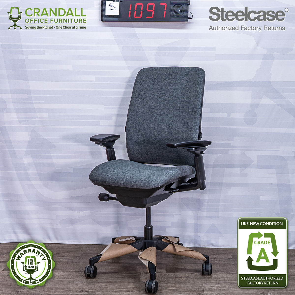 S-1097 - Steelcase Amia - Grade A – Crandall Office Furniture