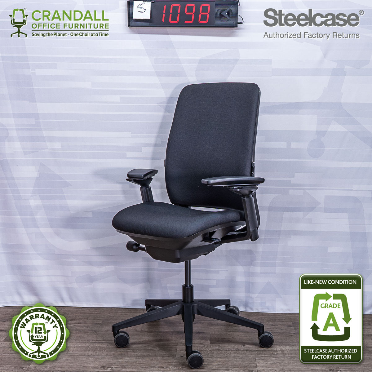 S-1098 - Steelcase Amia - Grade A – Crandall Office Furniture