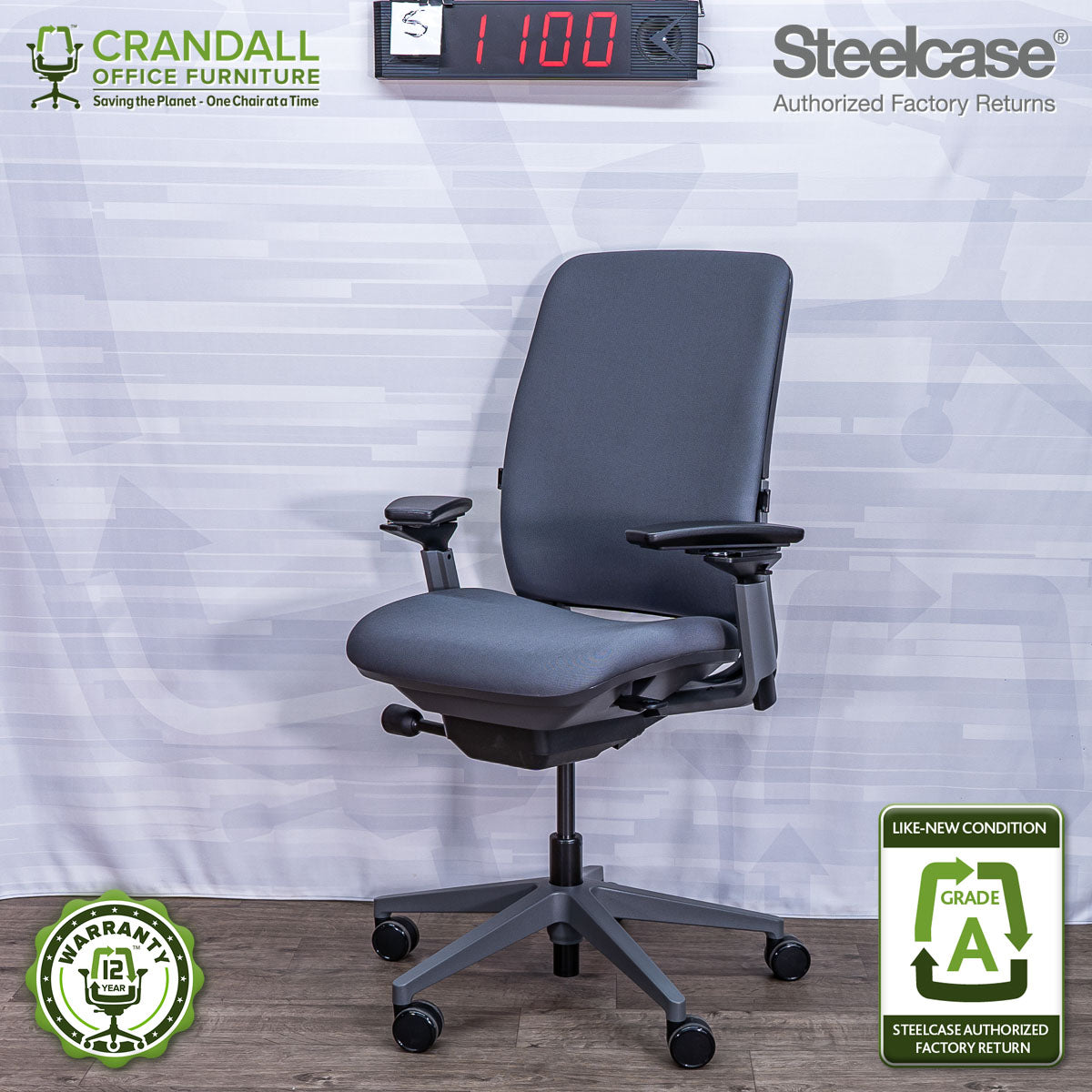 S-1100 - Steelcase Amia - Grade A – Crandall Office Furniture