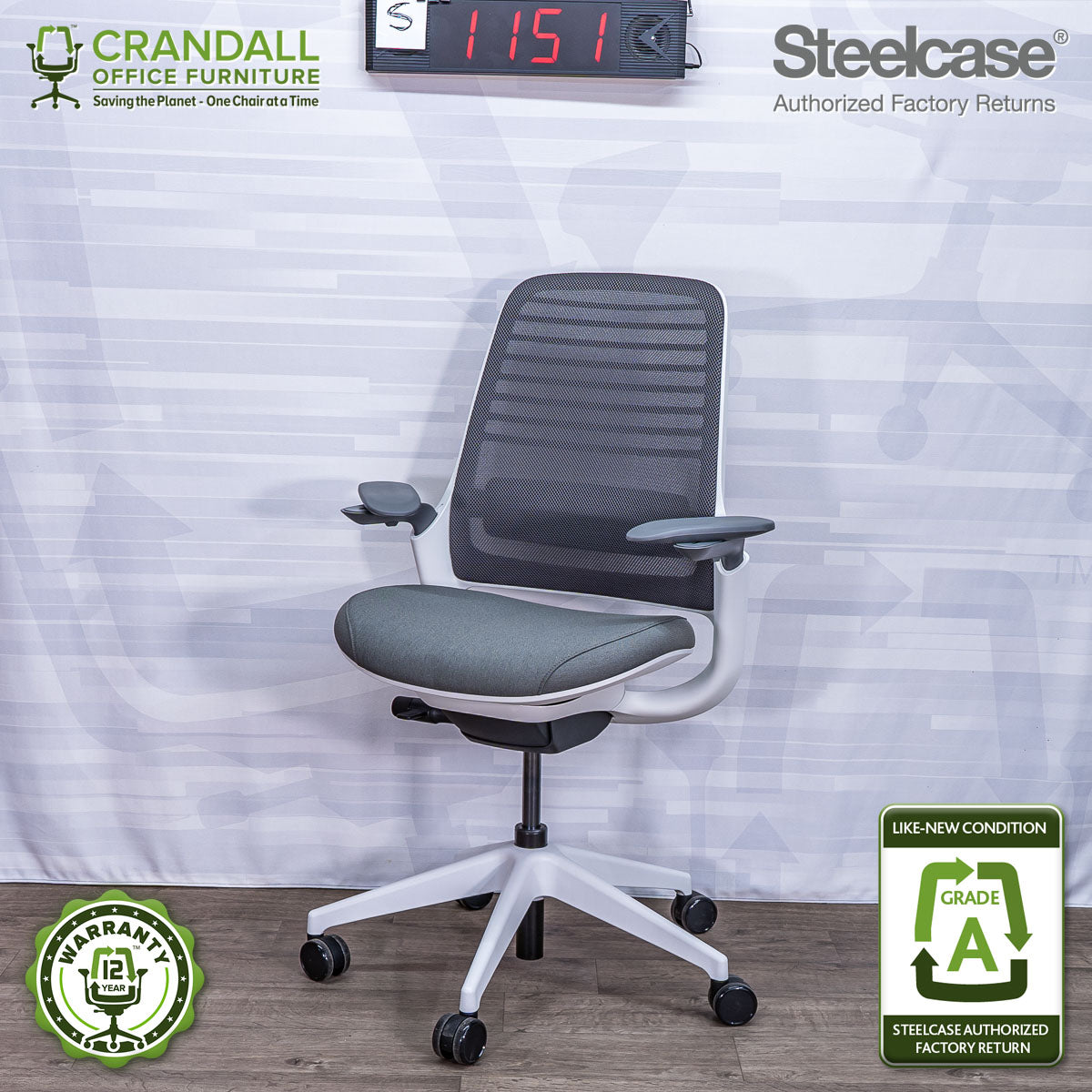 S-1151 - Steelcase Series 1 - Grade A – Crandall Office Furniture