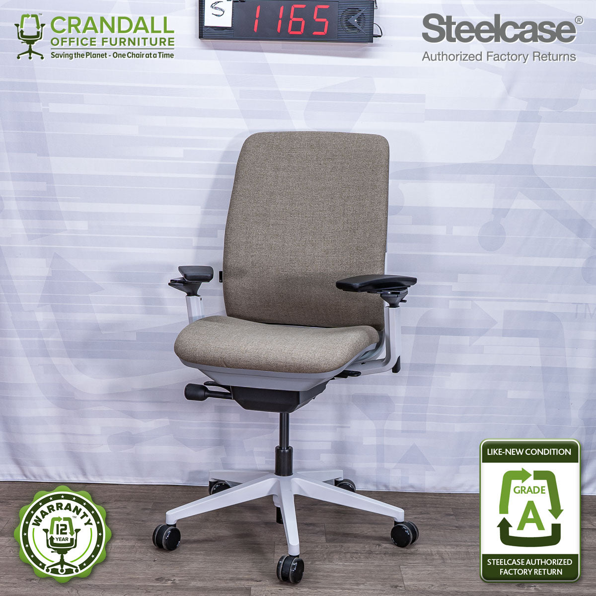 S-1165 - Steelcase Amia - Grade A – Crandall Office Furniture