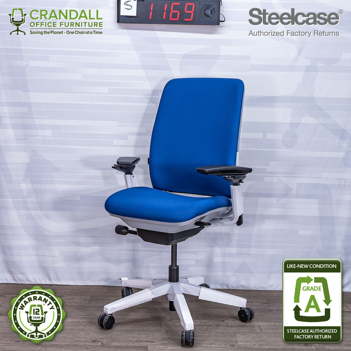 S-1169 - Steelcase Amia - Grade A – Crandall Office Furniture