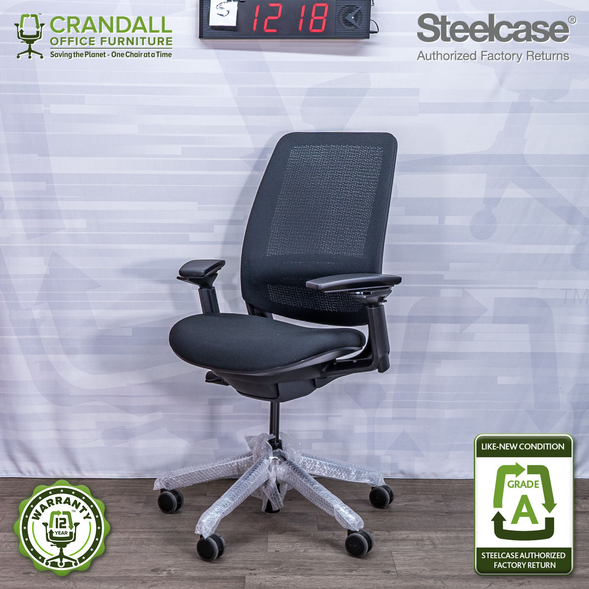 S-1218 - Steelcase Series 2 - Grade A – Crandall Office Furniture