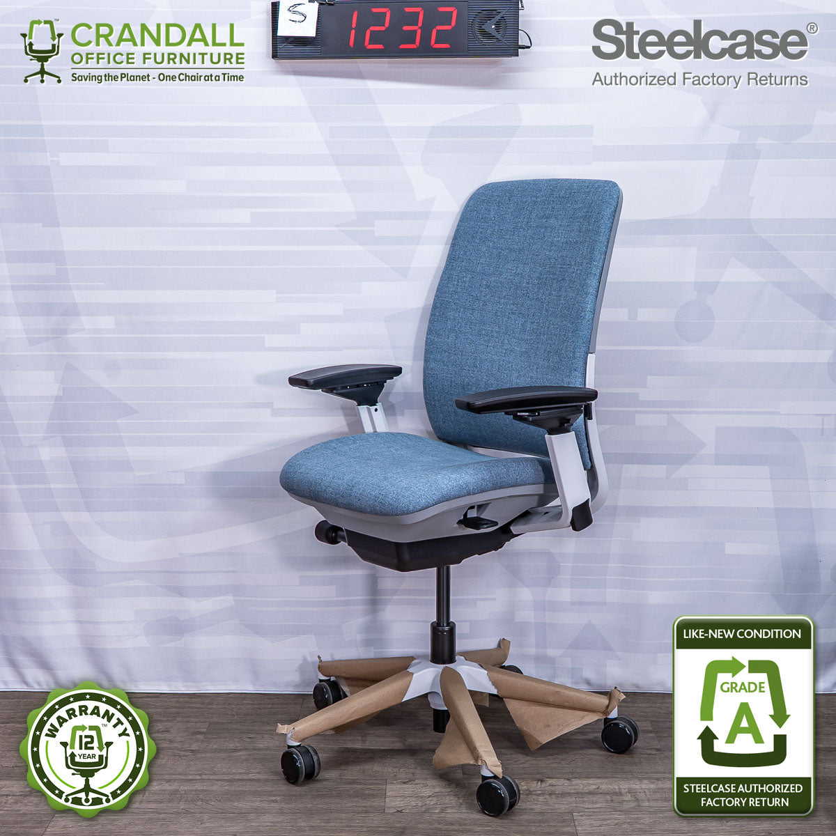 S-1232 - Steelcase Amia - Grade A – Crandall Office Furniture