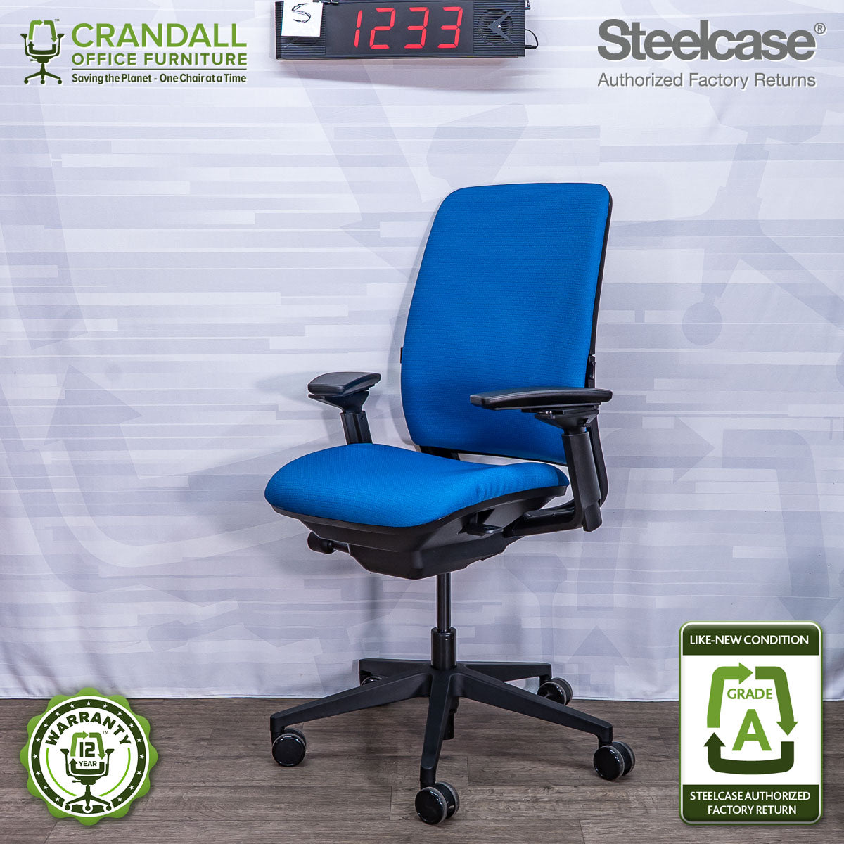 S-1233 - Steelcase Amia - Grade A – Crandall Office Furniture