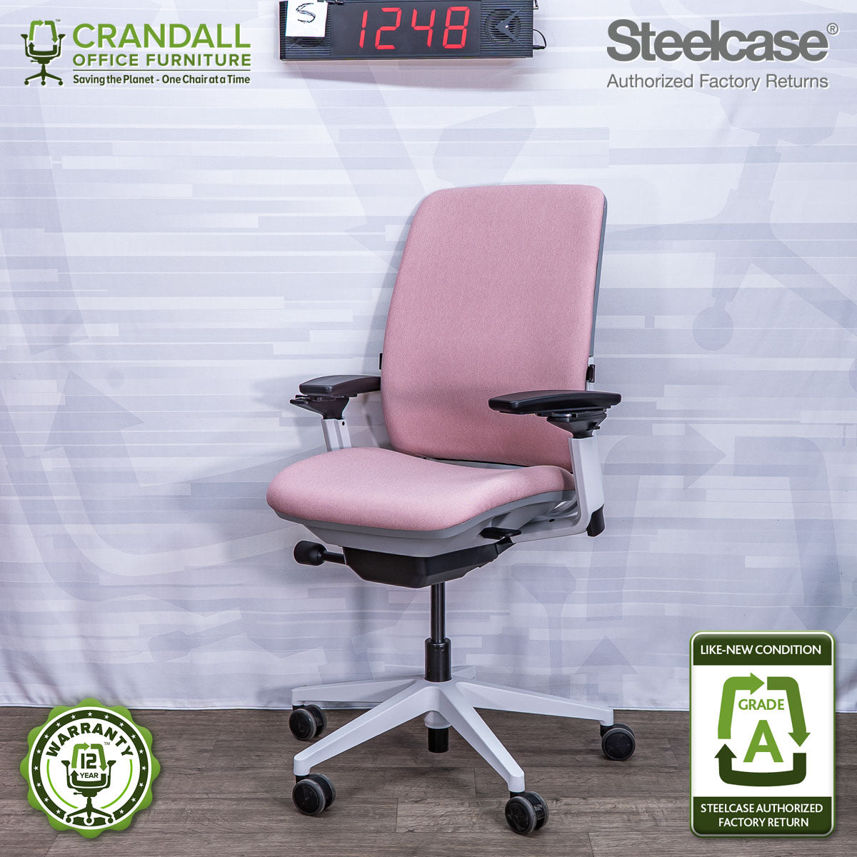 S-1248 - Steelcase Amia - Grade A – Crandall Office Furniture