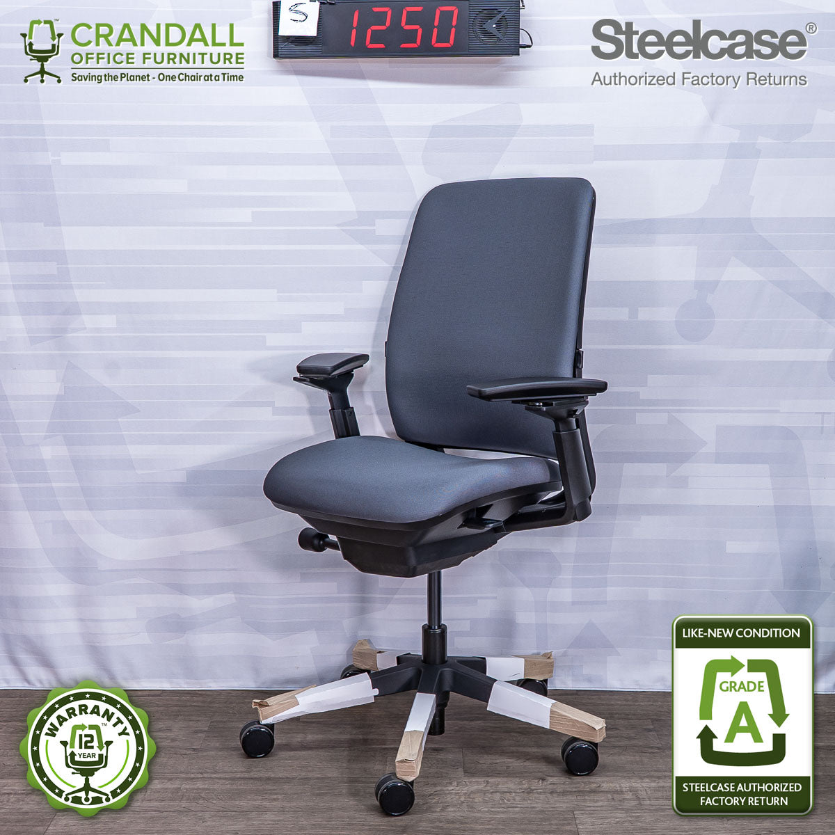 S-1250 - Steelcase Amia - Grade A – Crandall Office Furniture