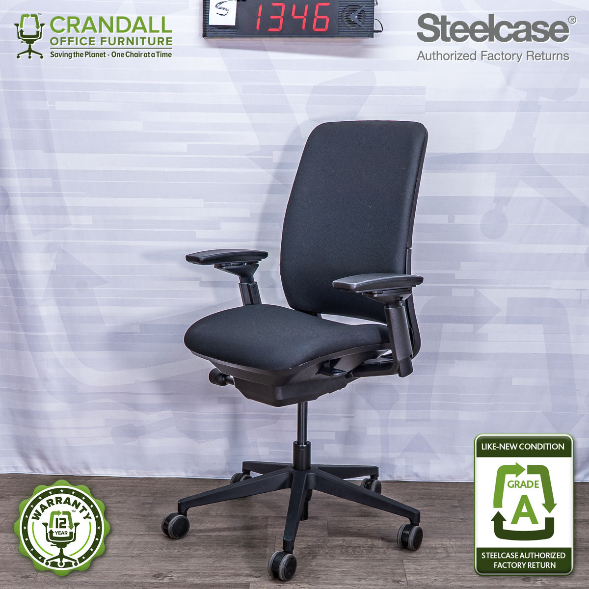 S-1346 - Steelcase Amia - Grade A – Crandall Office Furniture