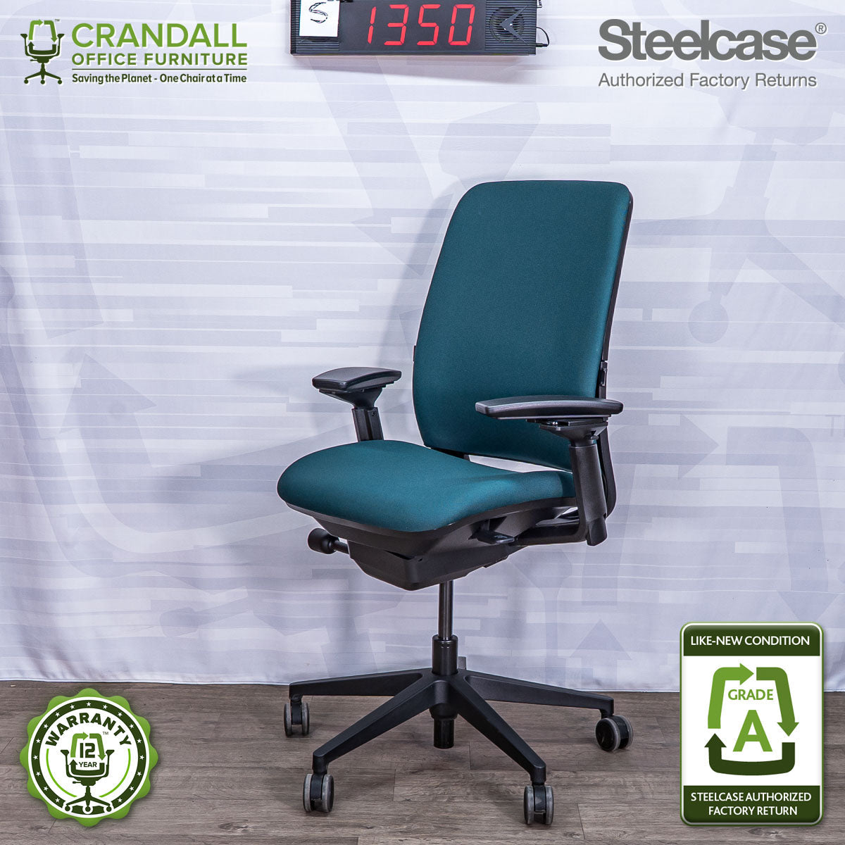S-1350 - Steelcase Amia - Grade A – Crandall Office Furniture