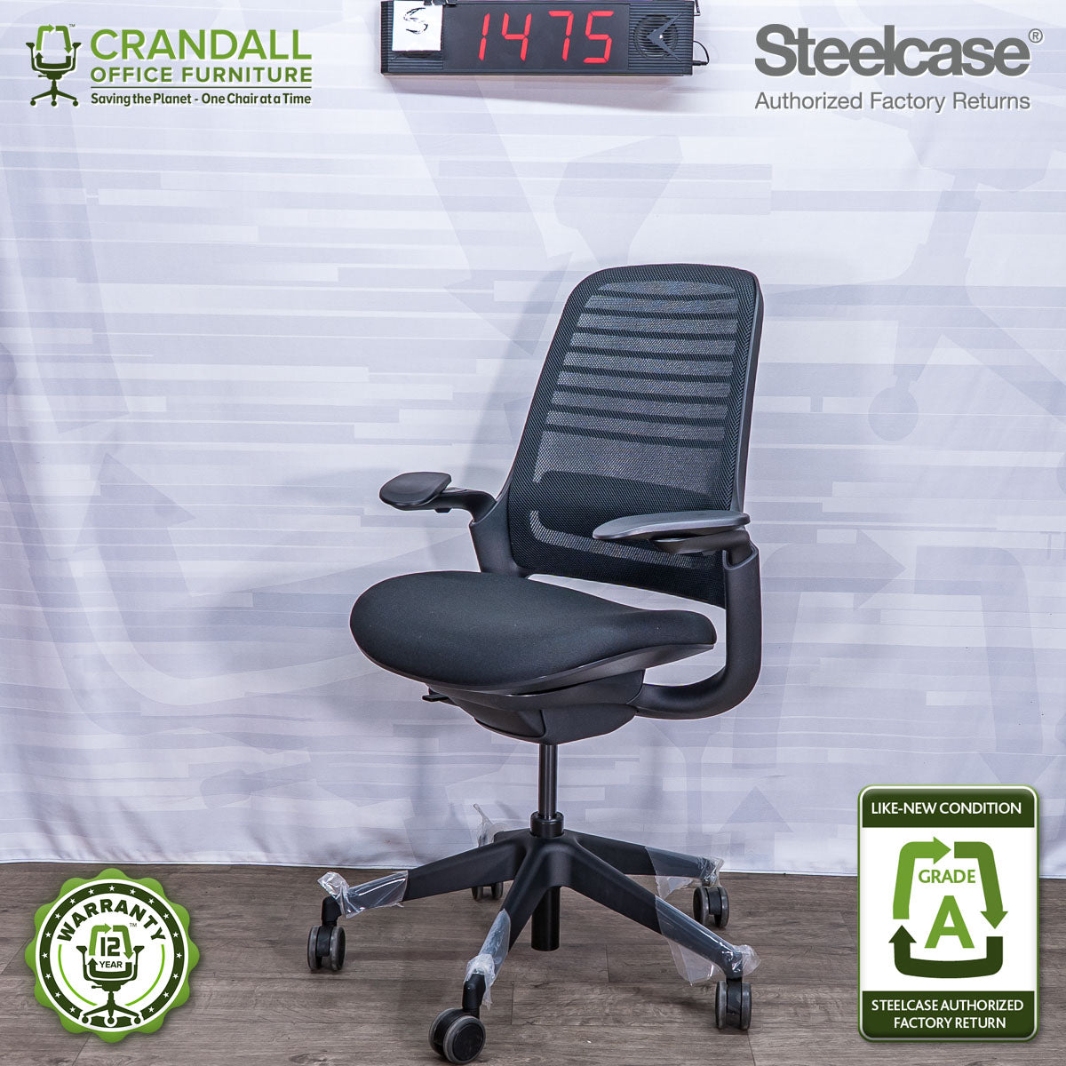 S-1475 - Steelcase Series 1 - Grade A – Crandall Office Furniture