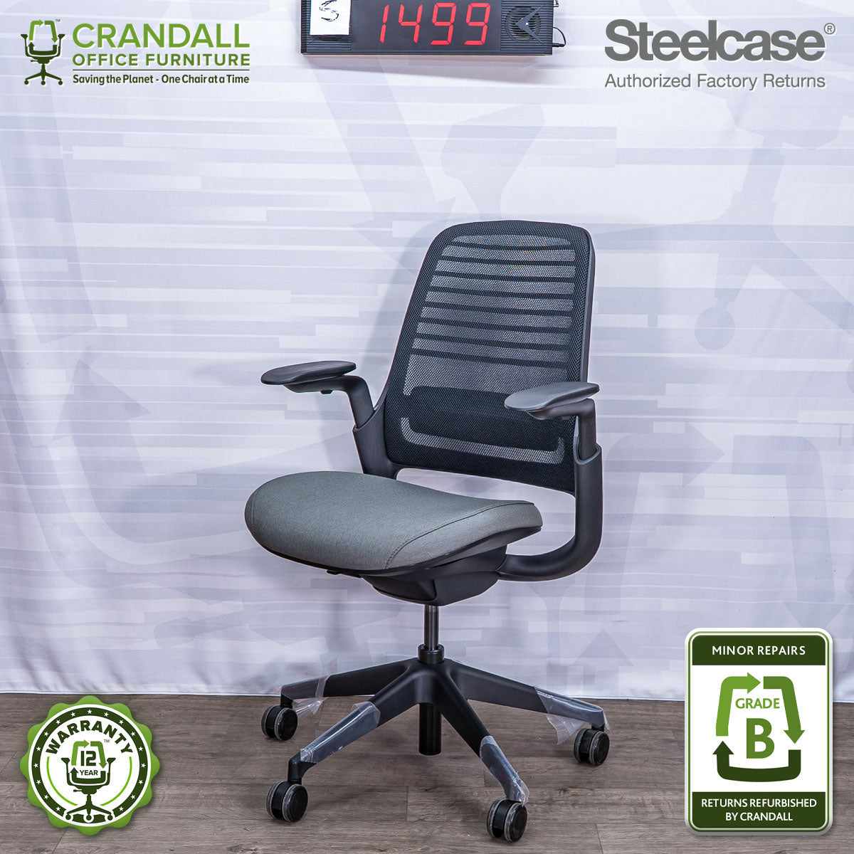 S-1499 - Steelcase Series 1 - Grade B – Crandall Office Furniture