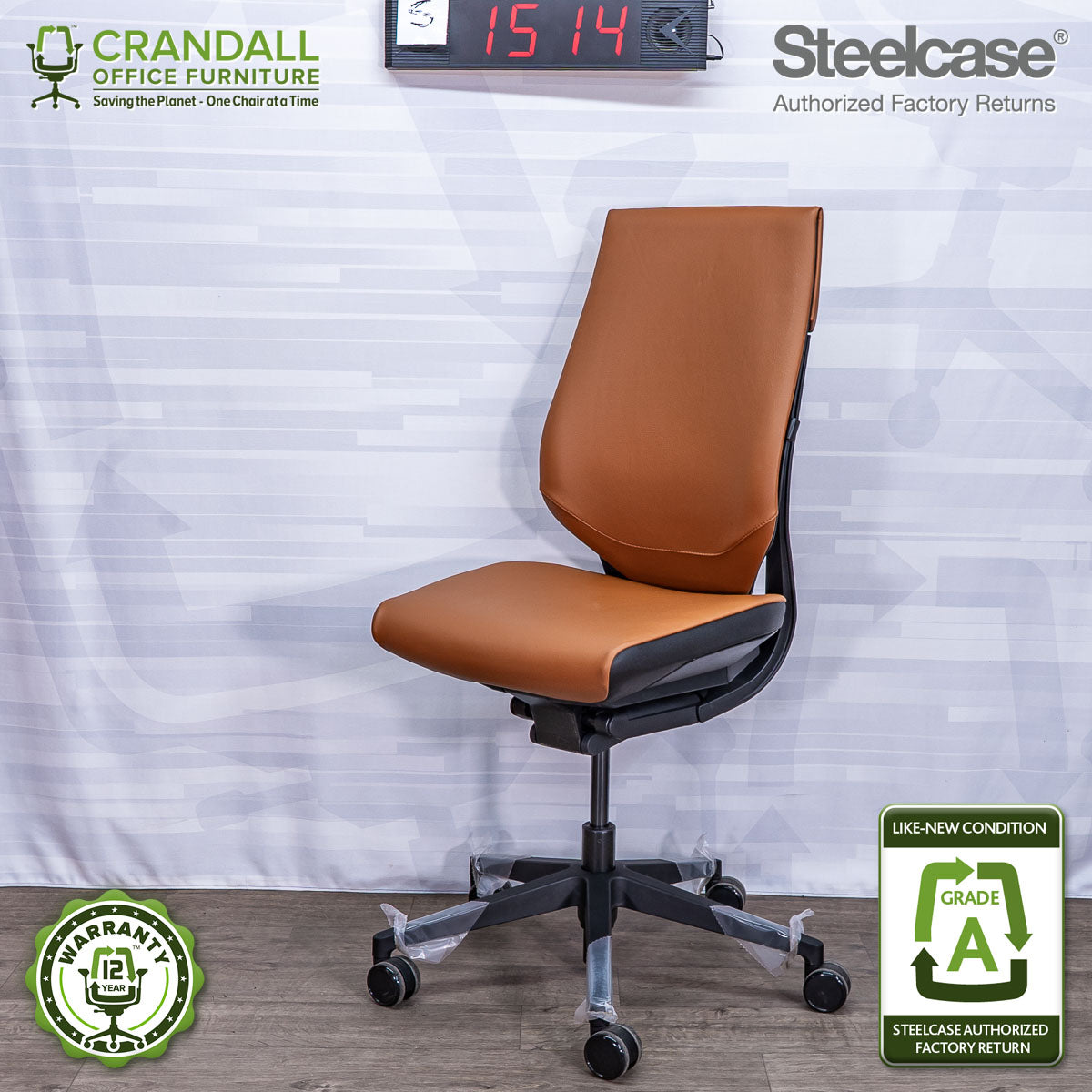 S-1514 - Steelcase Gesture - Grade A – Crandall Office Furniture