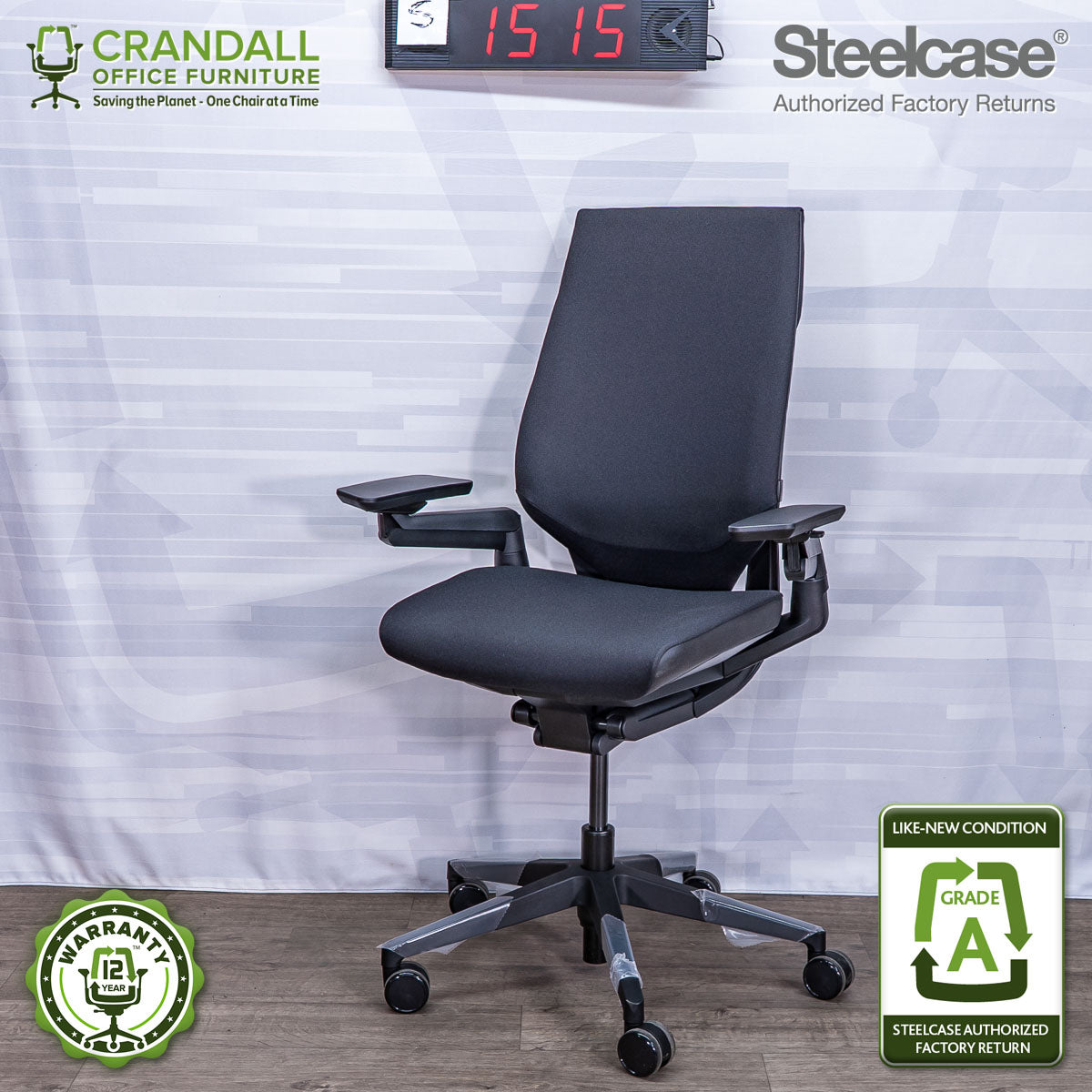 S-1515 - Steelcase Gesture - Grade A – Crandall Office Furniture