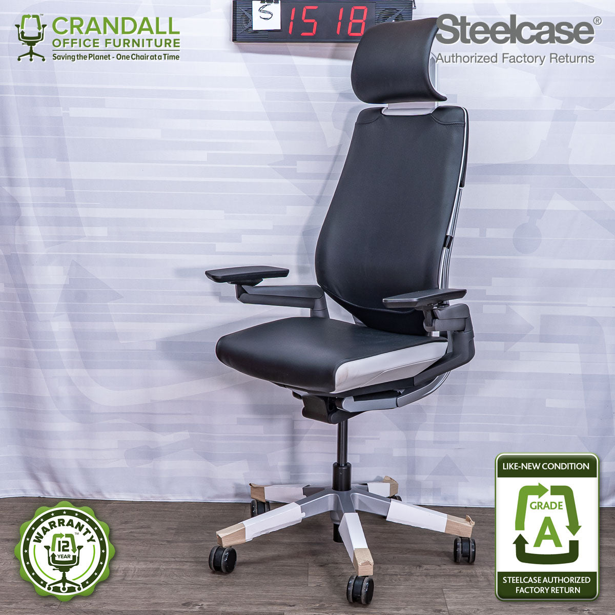 S-1518 - Steelcase Gesture - Grade A – Crandall Office Furniture