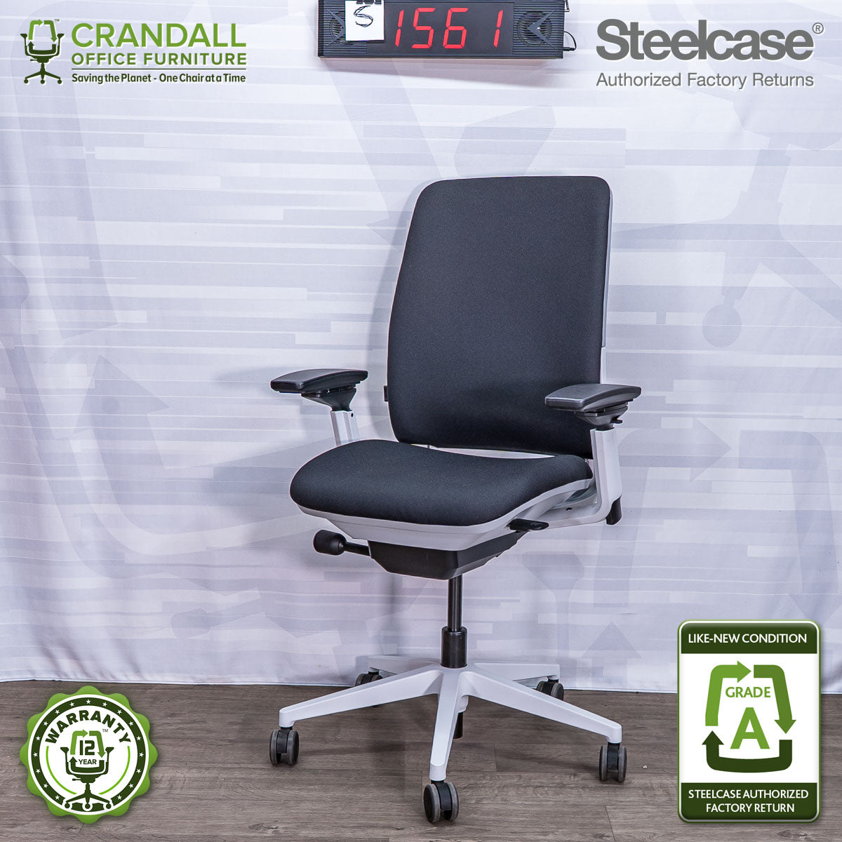 S-1561 - Steelcase Amia - Grade A – Crandall Office Furniture