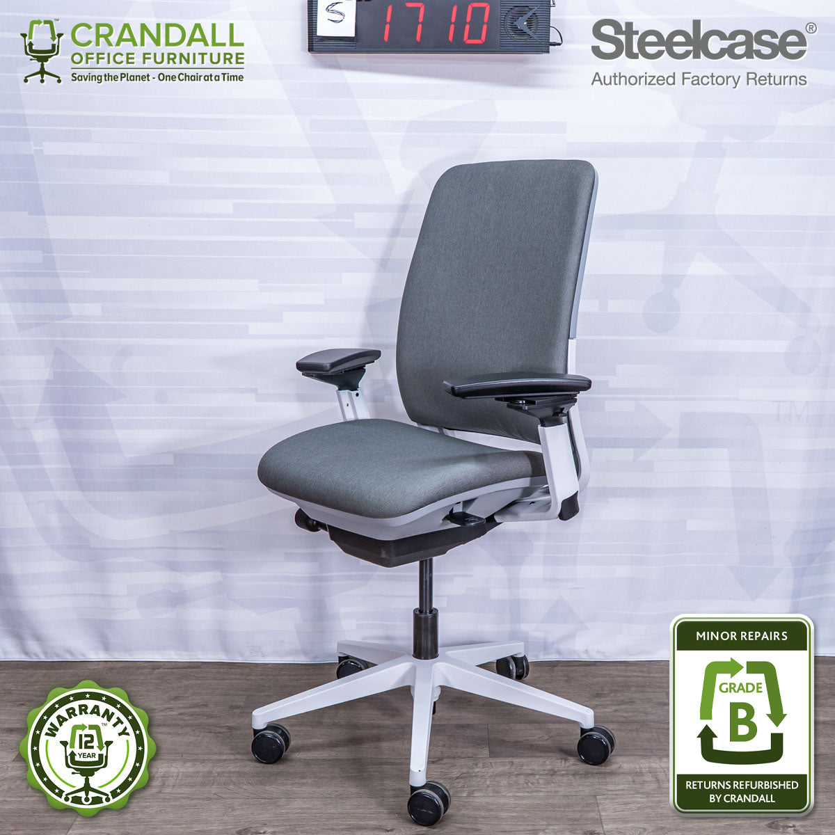 S-1710 - Steelcase Amia - Grade B – Crandall Office Furniture