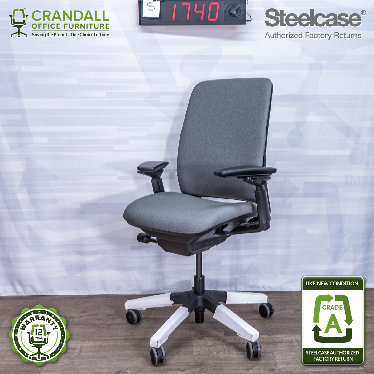 S-1740 - Steelcase Amia - Grade A – Crandall Office Furniture