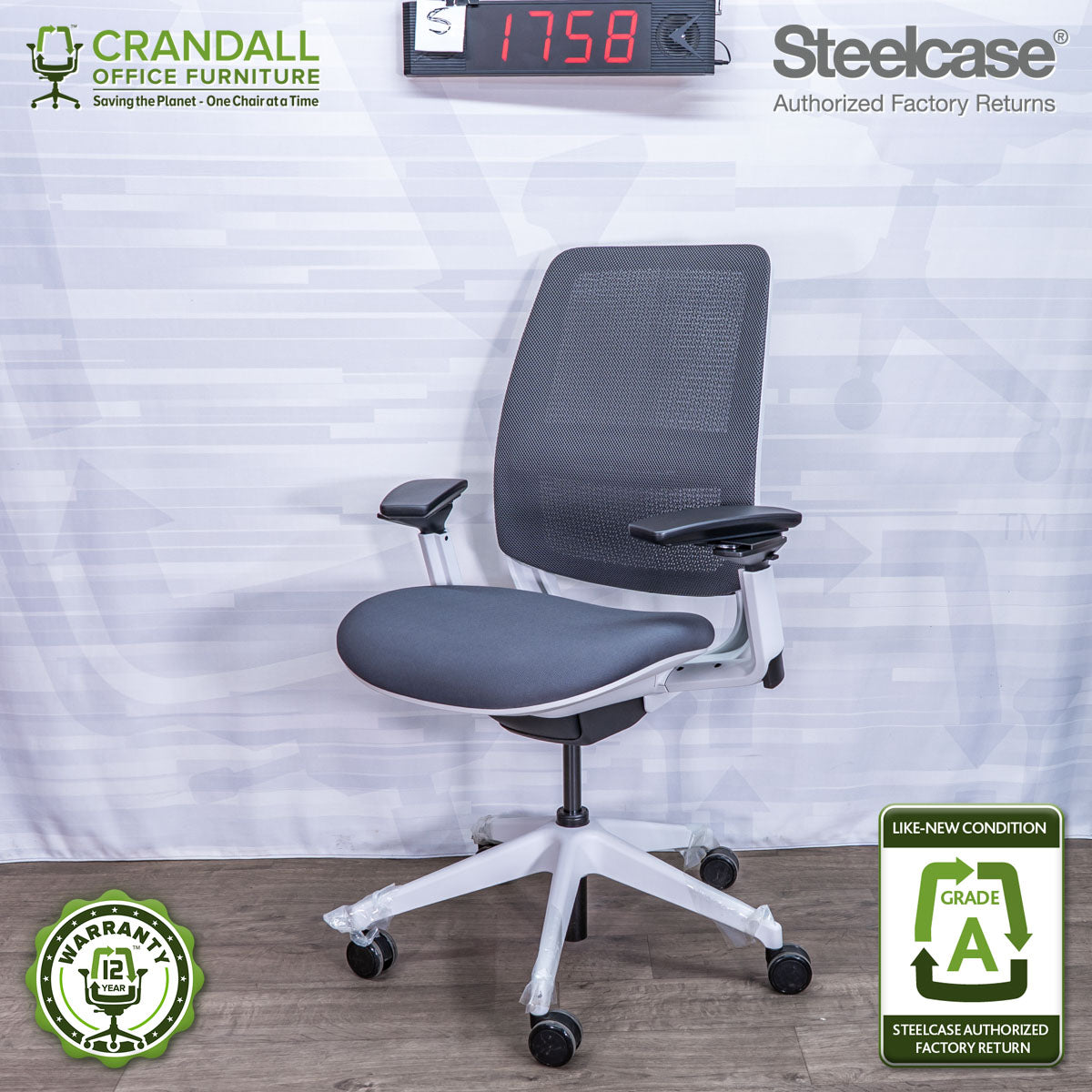 S-1758 - Steelcase Series 2 - Grade A – Crandall Office Furniture