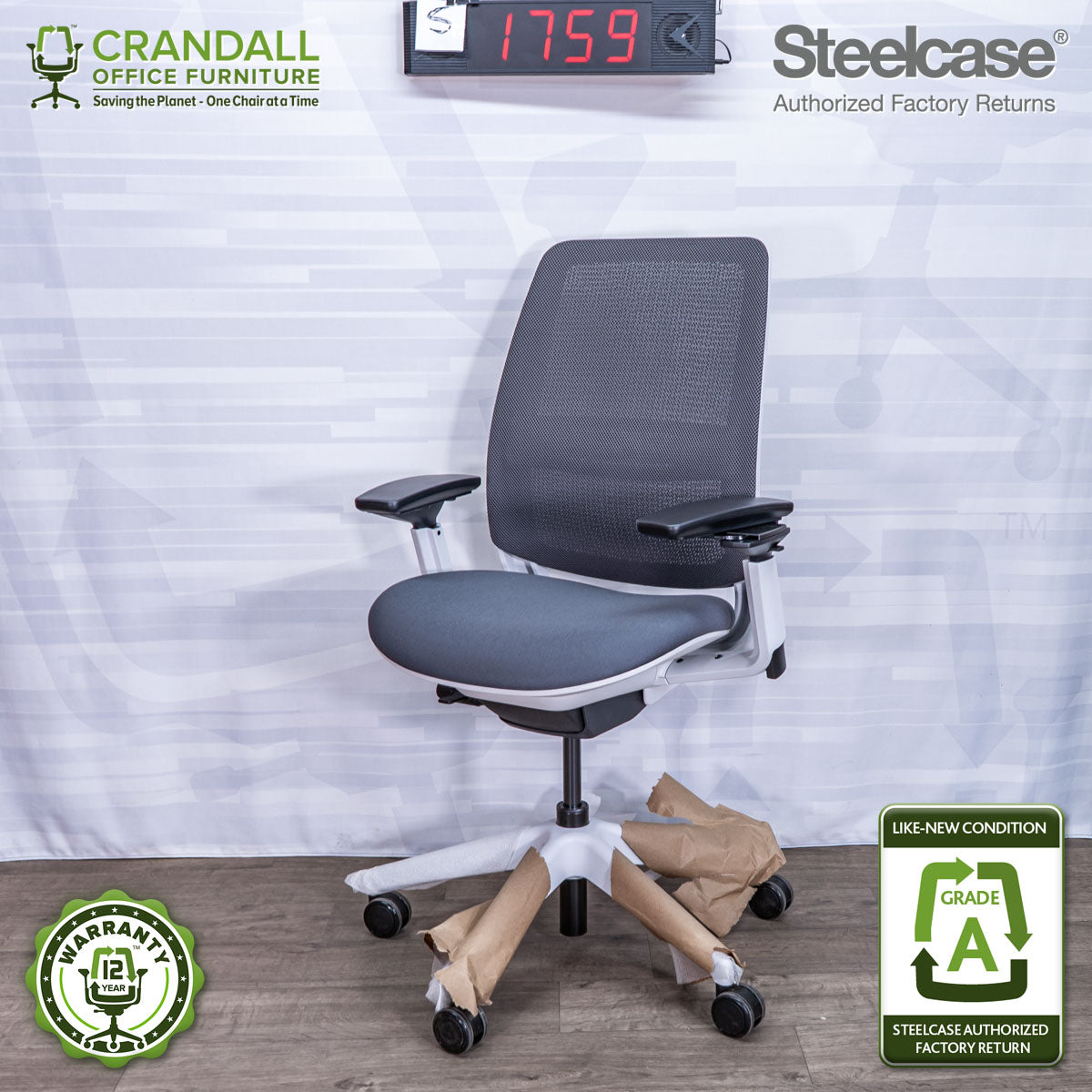 S-1759 - Steelcase Series 2 - Grade A – Crandall Office Furniture