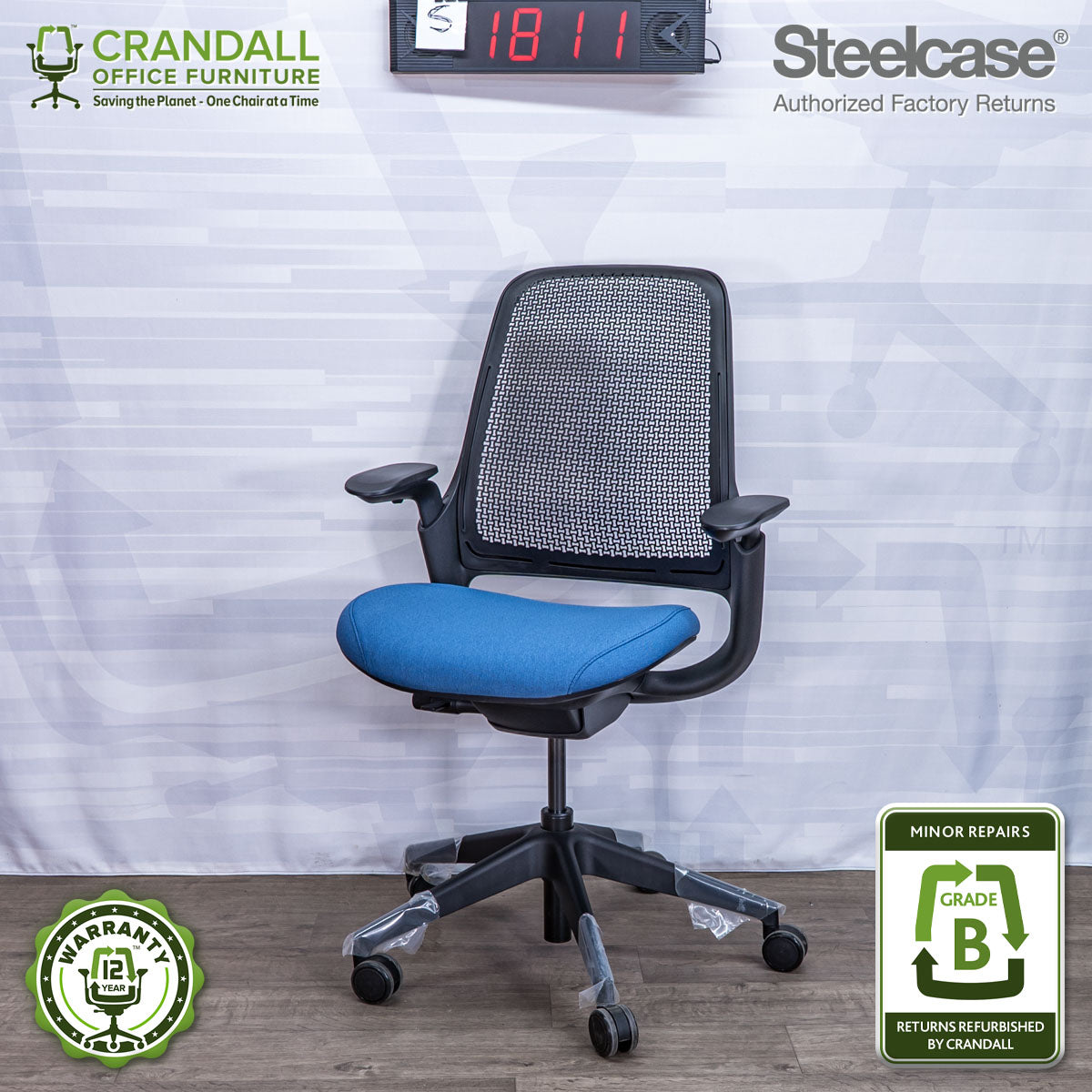 S-1811 - Steelcase Series 1 - Grade B – Crandall Office Furniture