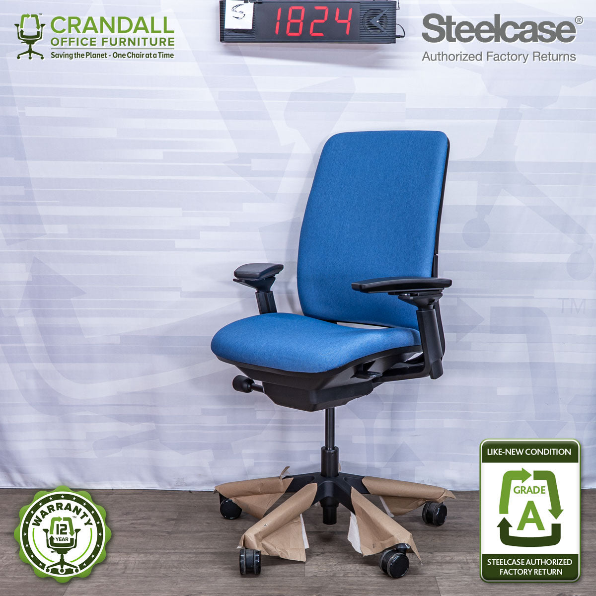 S-1824 - Steelcase Amia - Grade A – Crandall Office Furniture