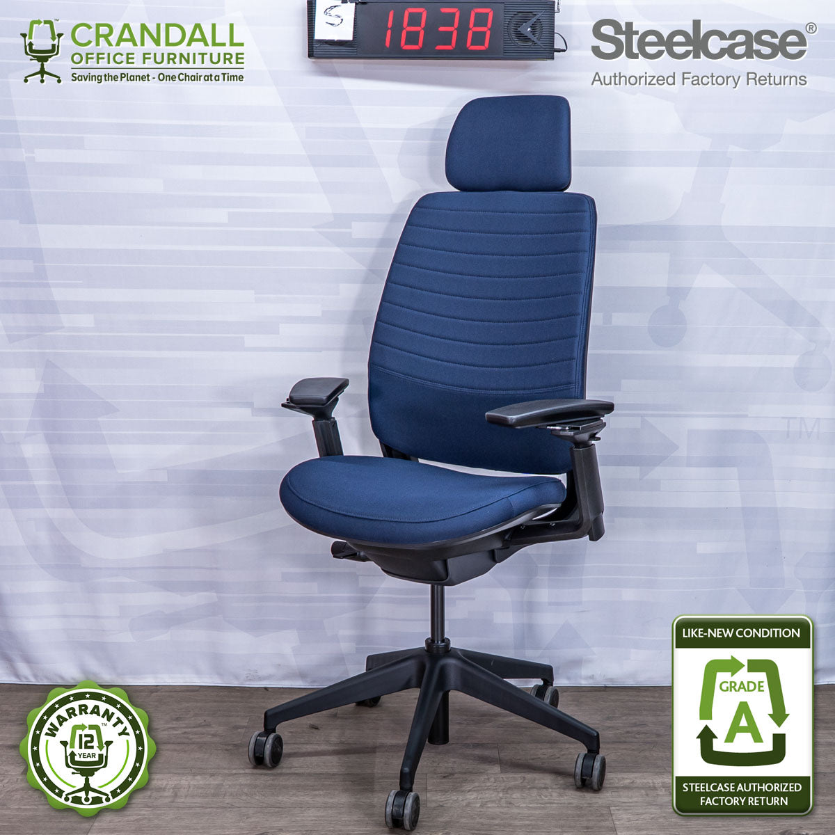 S-1838 - Steelcase Series 2 - Grade A – Crandall Office Furniture