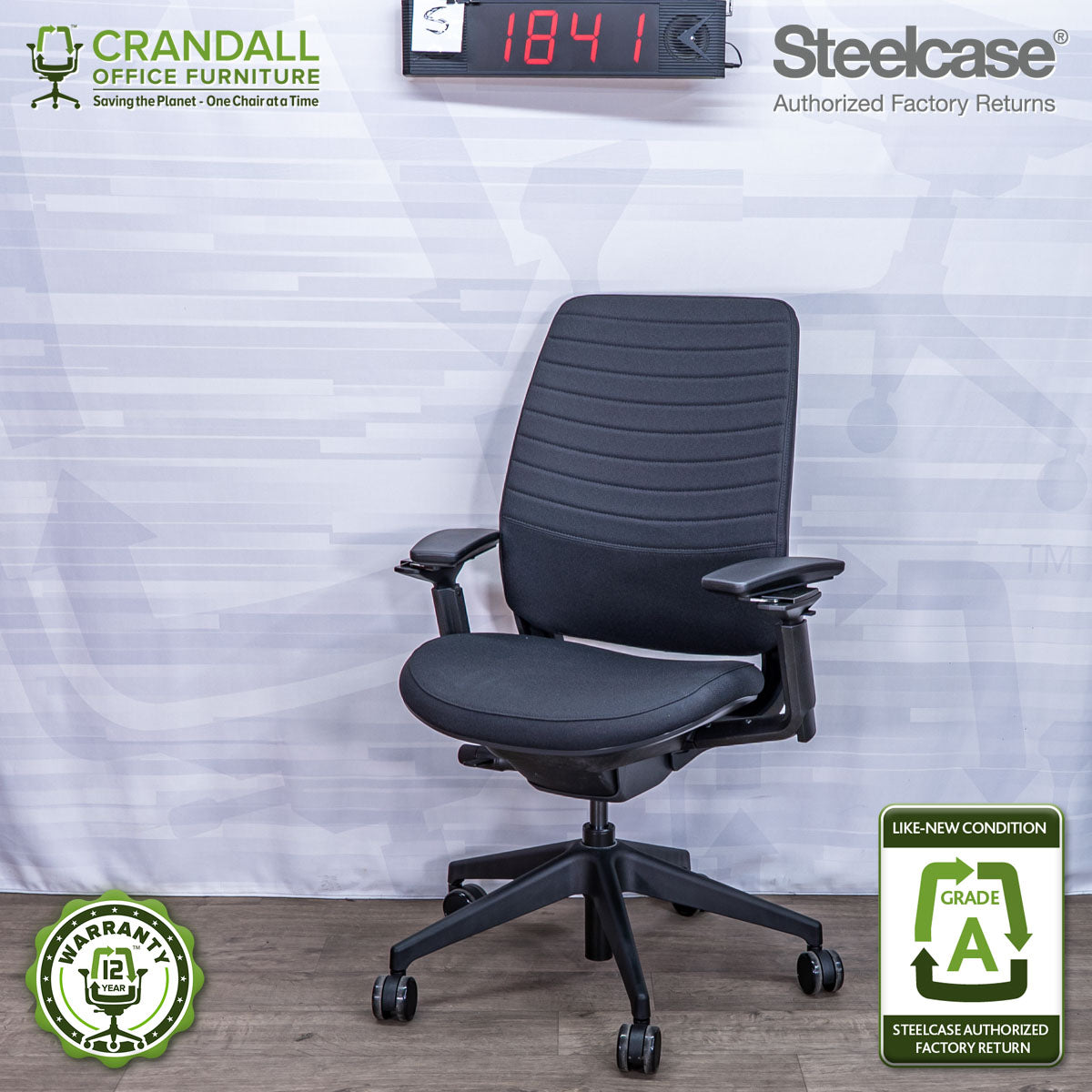 S-1841 - Steelcase Series 2 - Grade A – Crandall Office Furniture