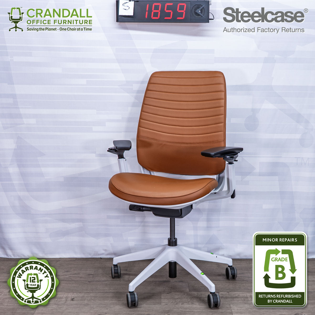 S-1859 - Steelcase Series 2 - Grade B – Crandall Office Furniture
