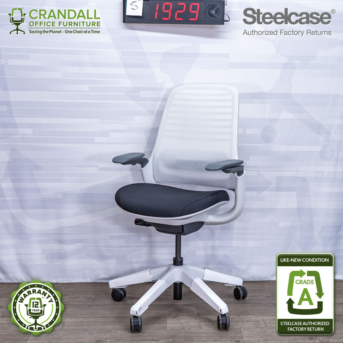 S-1929 - Steelcase Series 1 - Grade A – Crandall Office Furniture