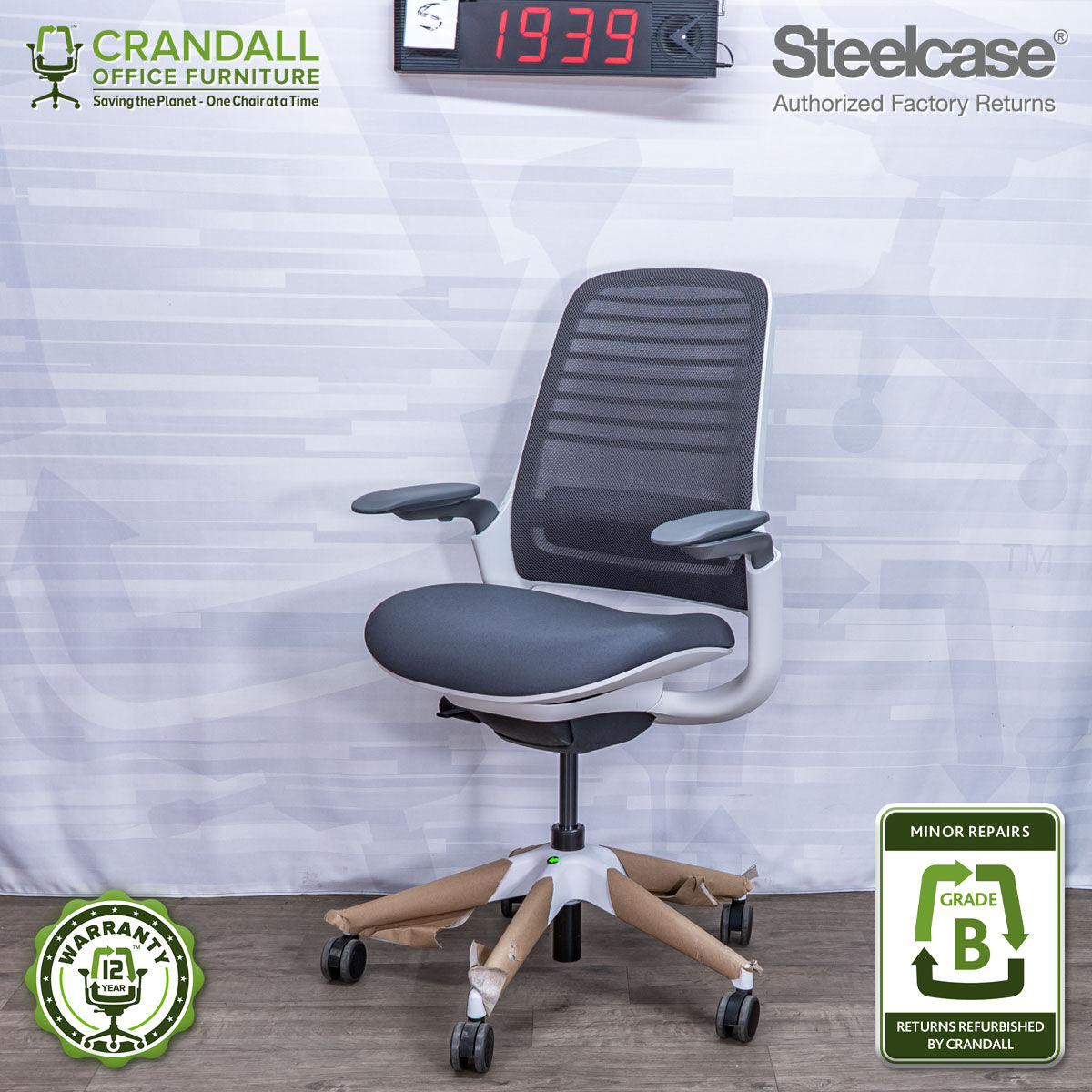 S-1939 - Steelcase Series 1 - Grade B – Crandall Office Furniture