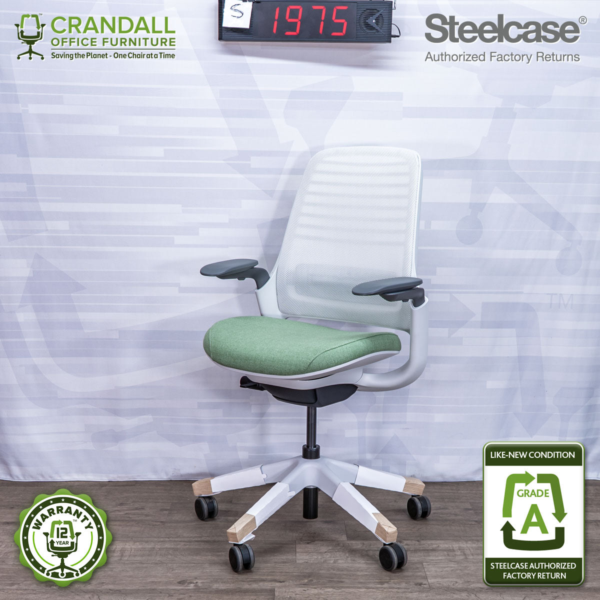 S-1975 - Steelcase Series 1 - Grade A – Crandall Office Furniture