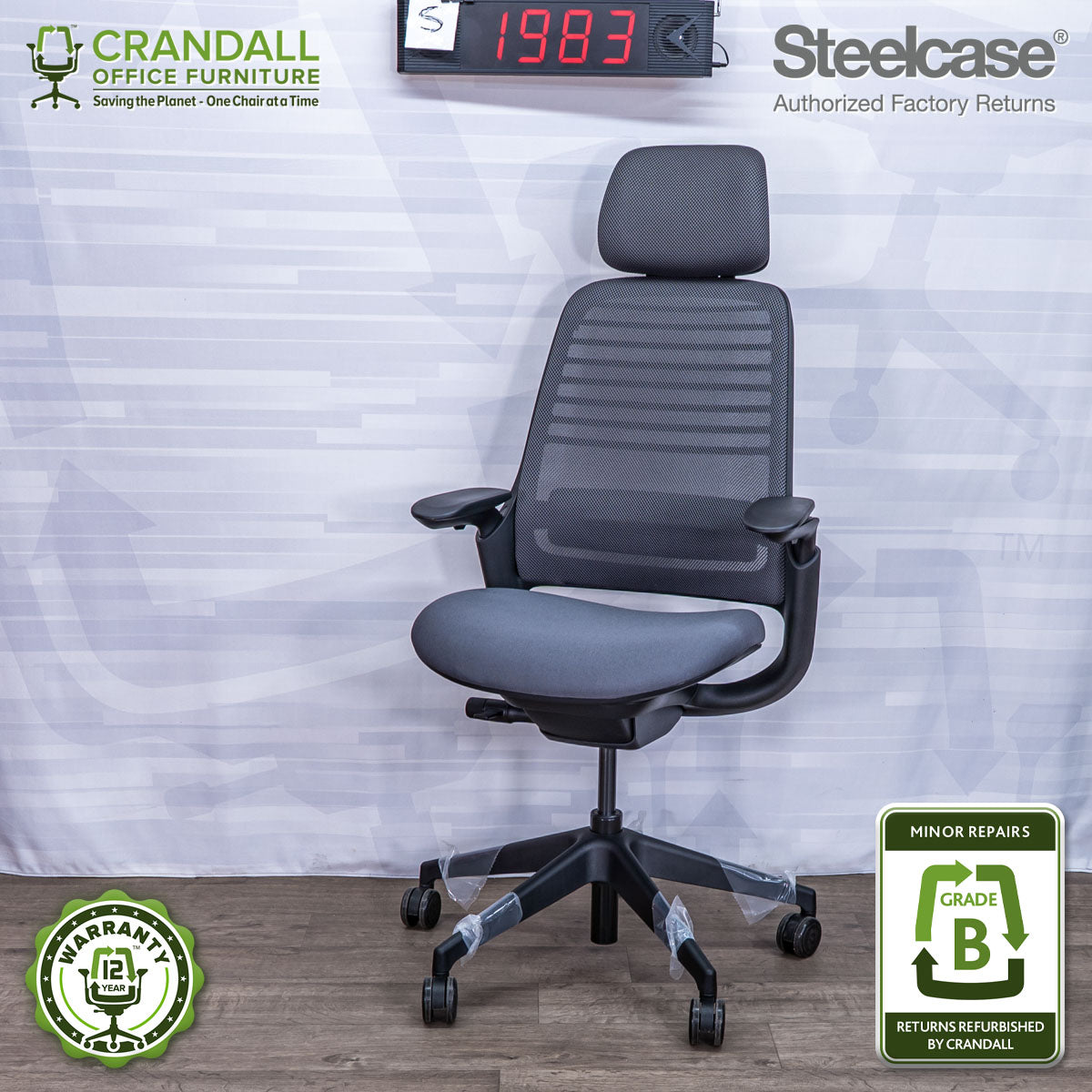 S-1983 - Steelcase Series 1 - Grade B – Crandall Office Furniture