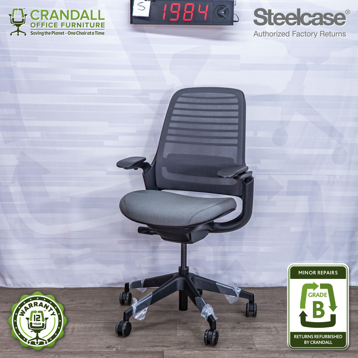 S-1984 - Steelcase Series 1 - Grade B – Crandall Office Furniture