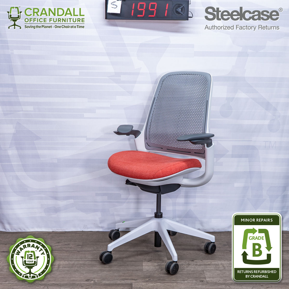 S-1991 - Steelcase Series 1 - Grade B – Crandall Office Furniture
